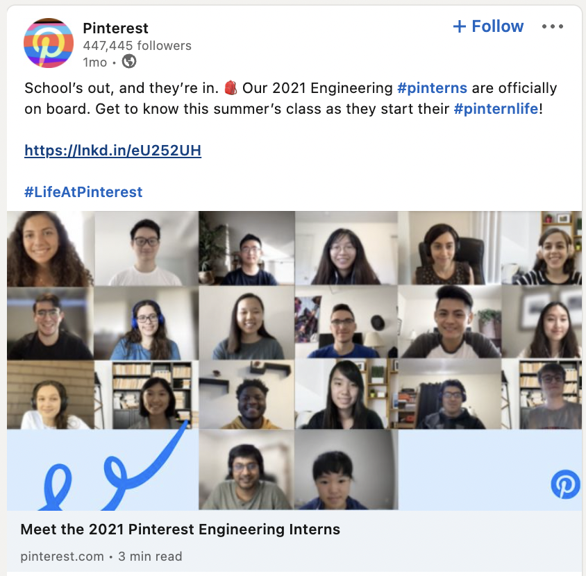 8 Unique Ways Companies Welcomed their Interns in 2021